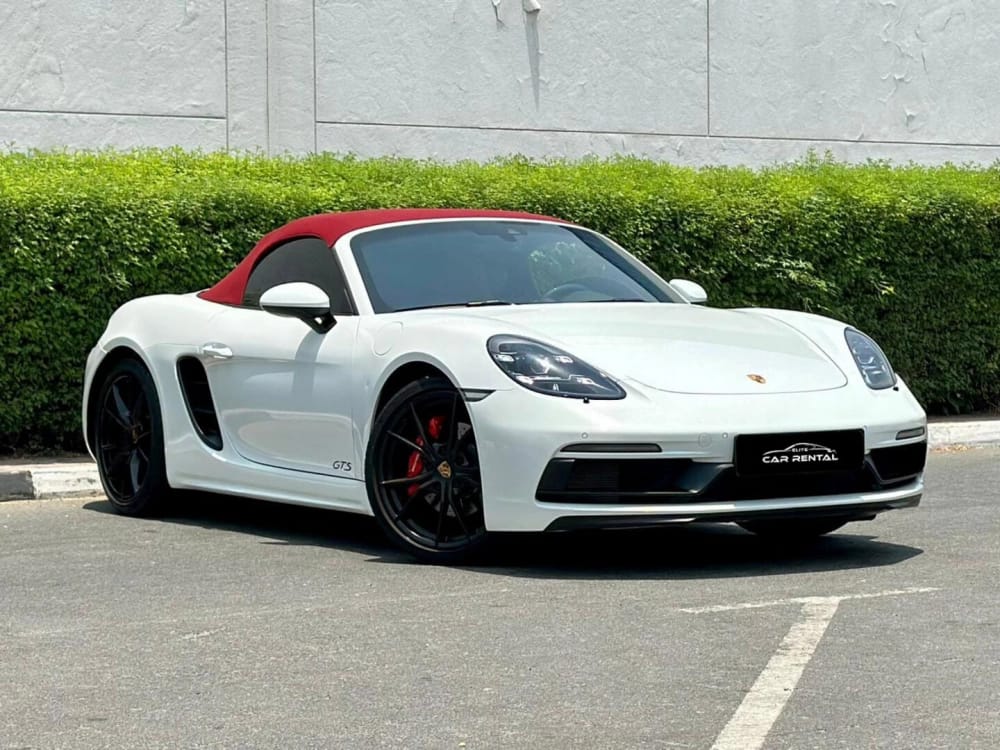 Porsche 718 Boxster GTS 2019 - Luxury Car Rental Dubai